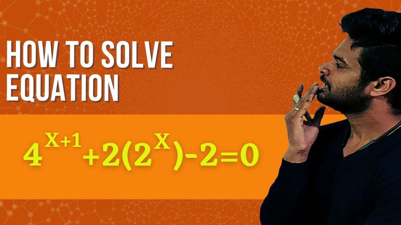 How to solve this equation | Interesting equation | Tanuj Matolia - YouTube