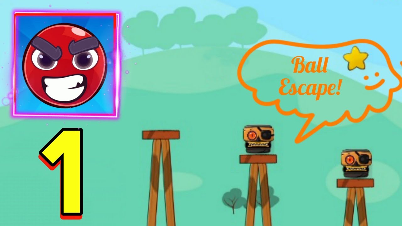 Red Bounce "Ball Escape (all levels) 15 - 30 😍! GamePlay #1 - YouTube