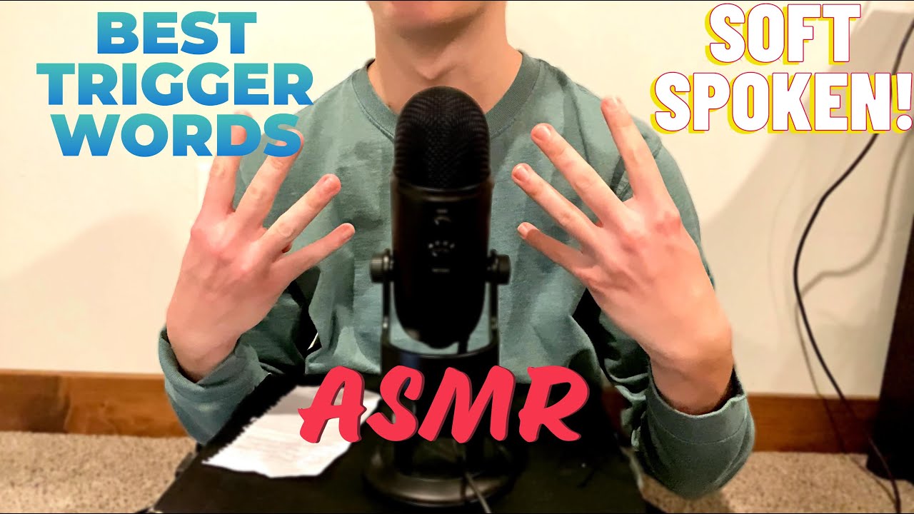 ASMR- Trigger Word and Soft-Spoken Practice - YouTube