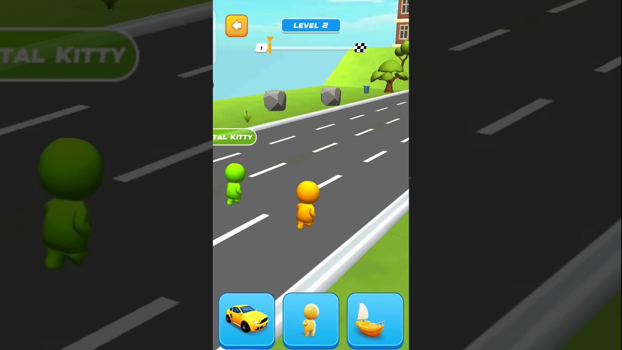 shape transfer simulator game in short video - YouTube