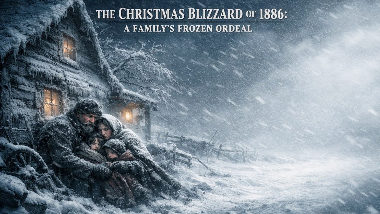 The Christmas Blizzard of 1886: A Family's Frozen Ordeal | Firelight ...