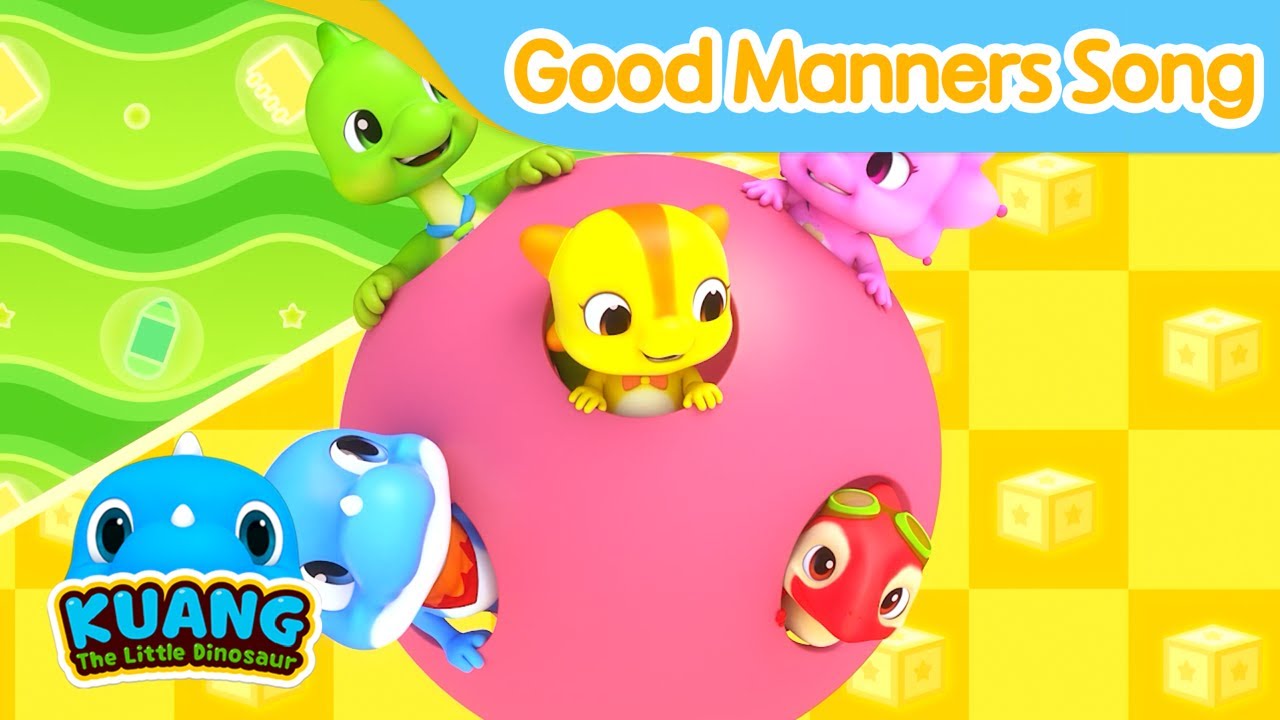 🦖I want to play by myself | Good manners song for kids | Healthy Habits ...
