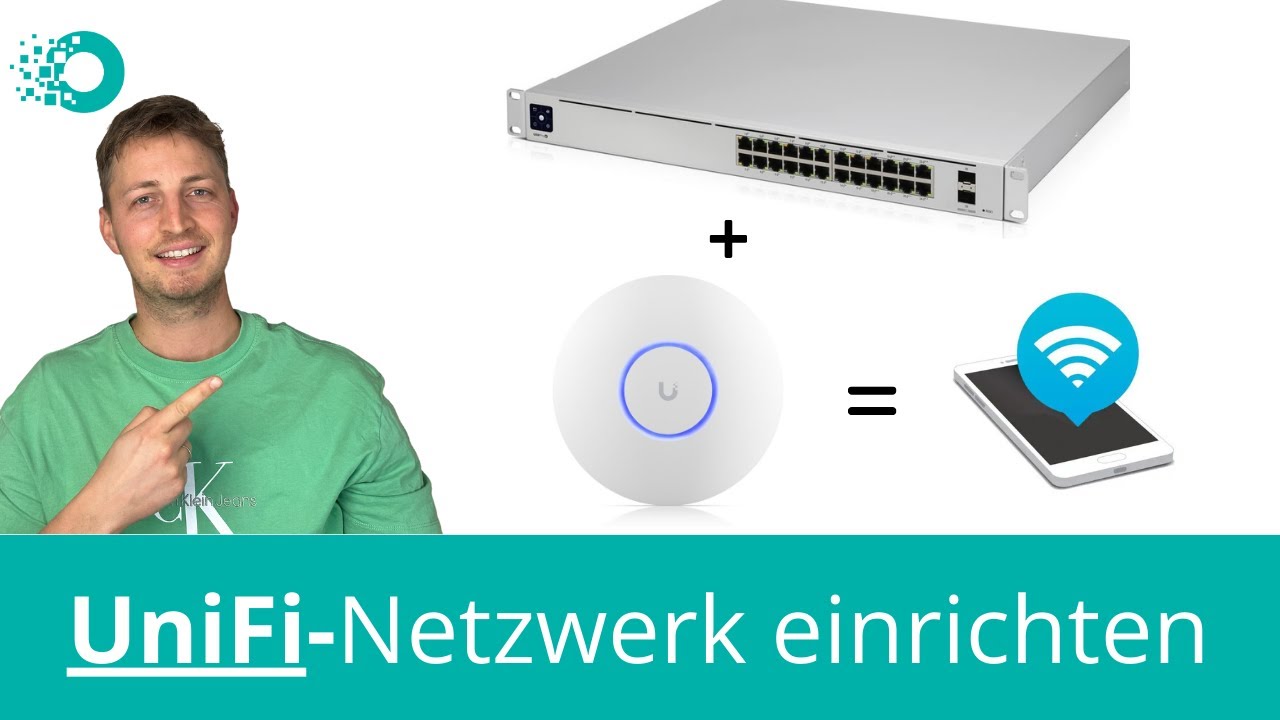 Der einfachste Weg ein UniFi-Netzwerk mit Access Point und Switch ...