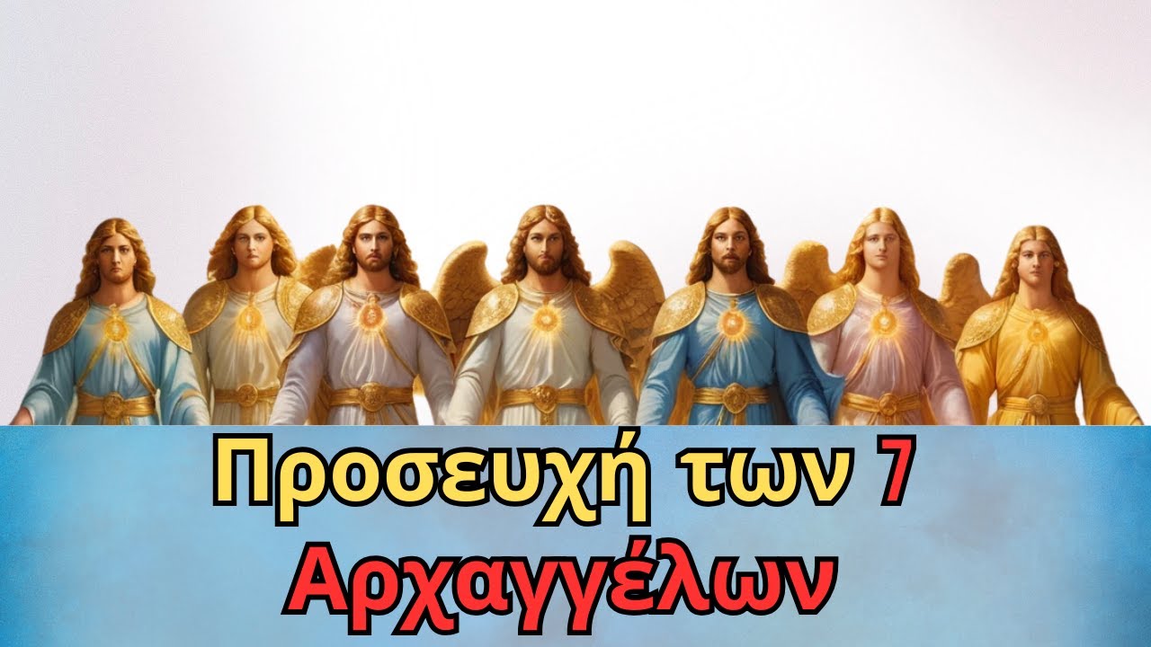 Προσευχή των 7 Αρχαγγέλων που Φέρνει Φως και Προστασία στη Ζωή Σας ...