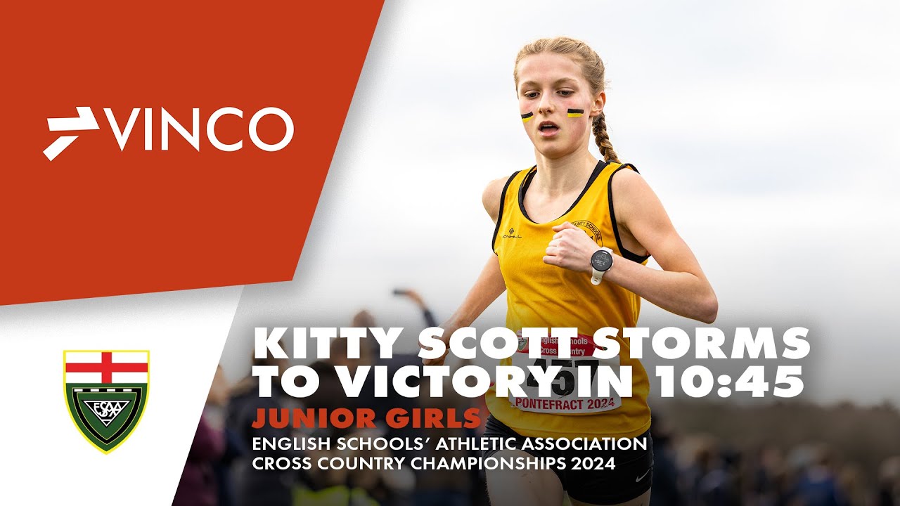 Kitty Scott STORMS to ENGLISH SCHOOLS victory | vincosport.com - YouTube