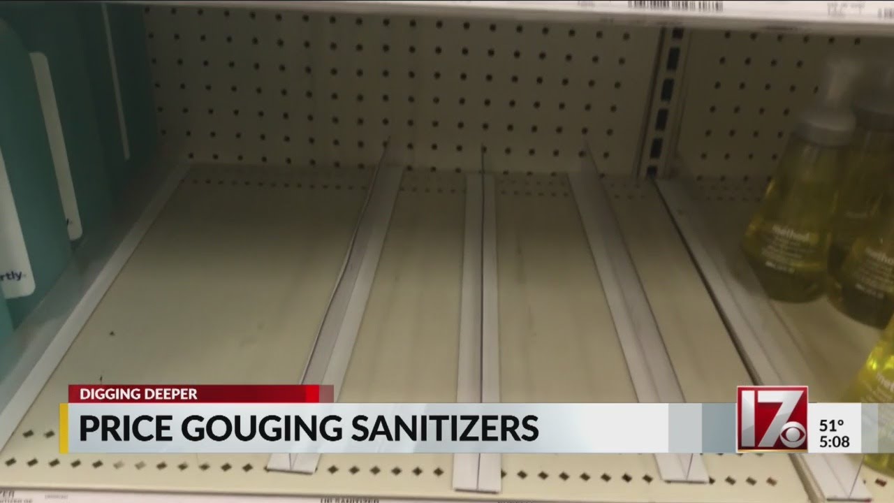 Coronavirus price gouging - YouTube