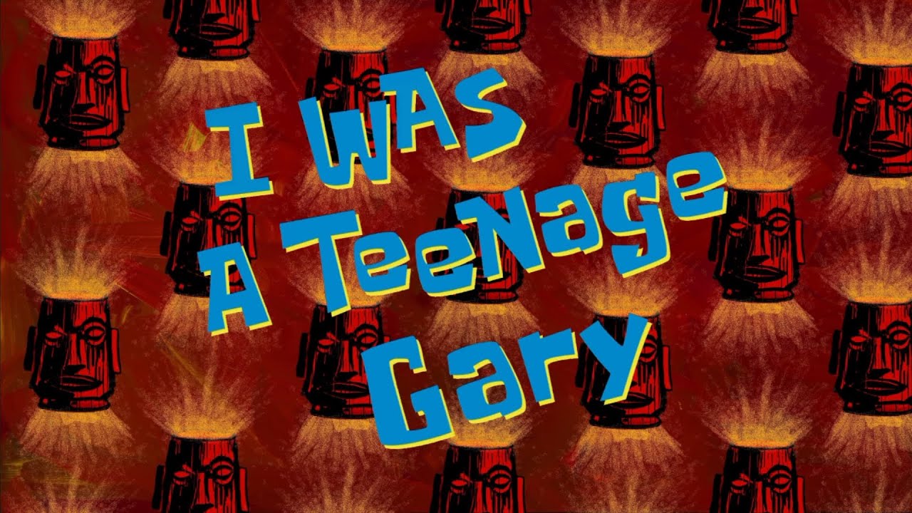 "I Was a Teenage Gary" Title Card (S15 Style) - YouTube