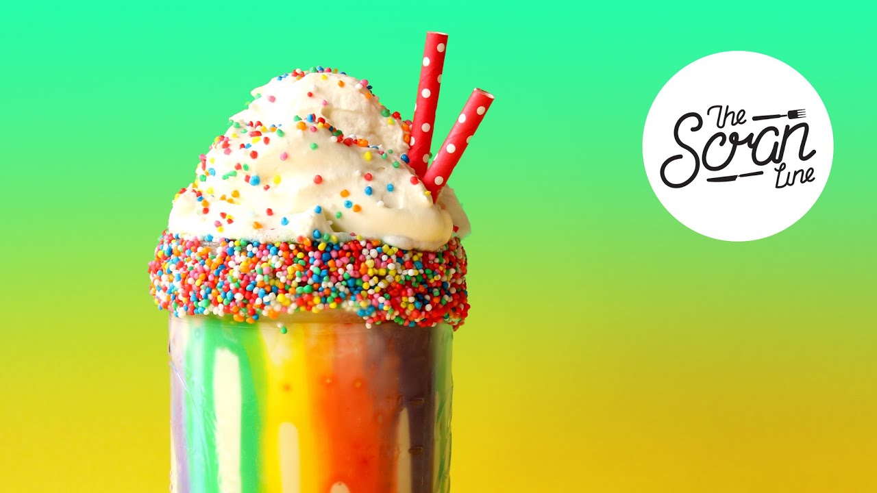 HARVEY MILK SHAKE (RAINBOW MILKSHAKE)- The Scran Line - YouTube