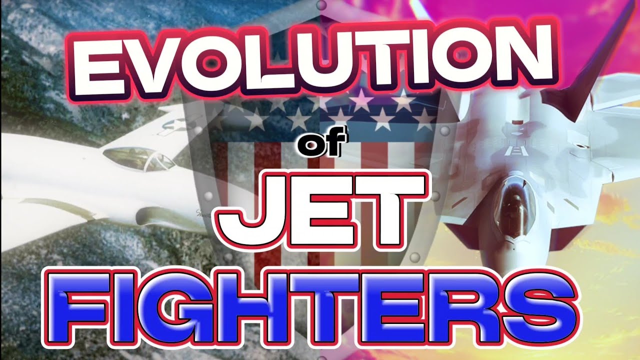 US Jet Fighters From The 1st Generation UP Through The 6th Generation ...