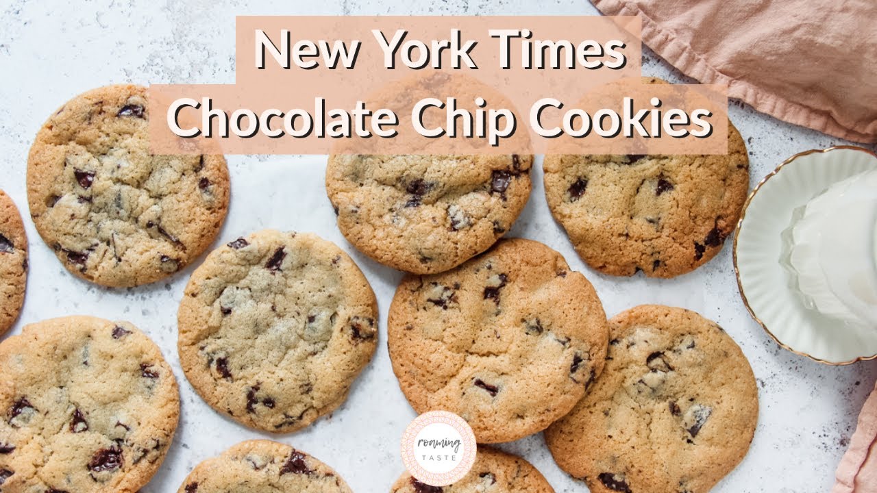 How to bake New York Times Chocolate Chip Cookies - YouTube