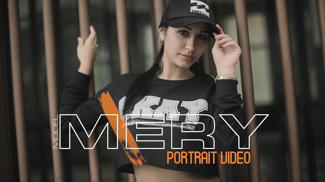 VIDEO PORTRAIT MODEL " Mery " - YouTube