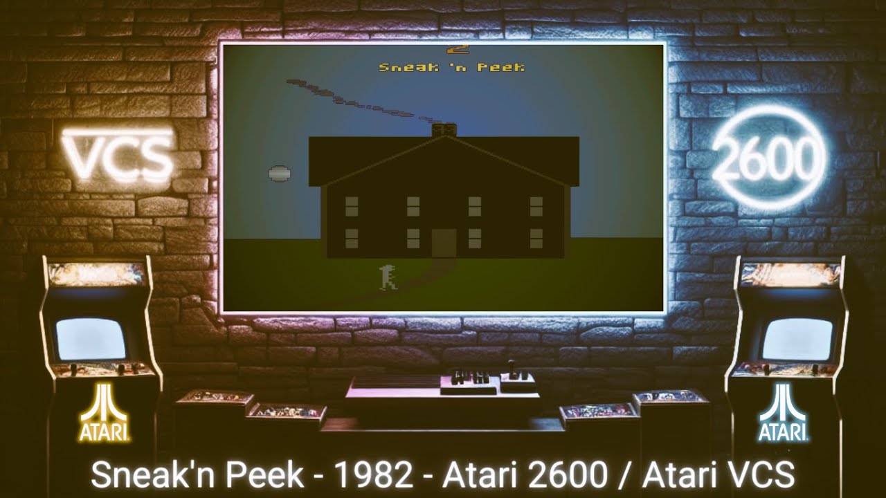 Sneak 'n Peek - 1982 - Atari 2600 ( Atari VCS ) - YouTube
