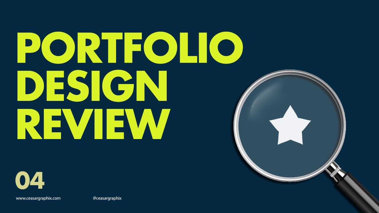 How to design a Successful Portfolio - YouTube