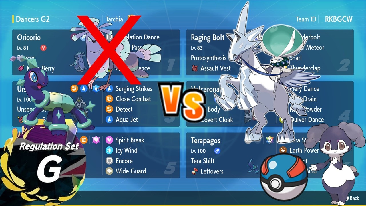 Oricorio's Road to Ranked with Terapagos vs Caly-Ice | Pokemon VGC ...