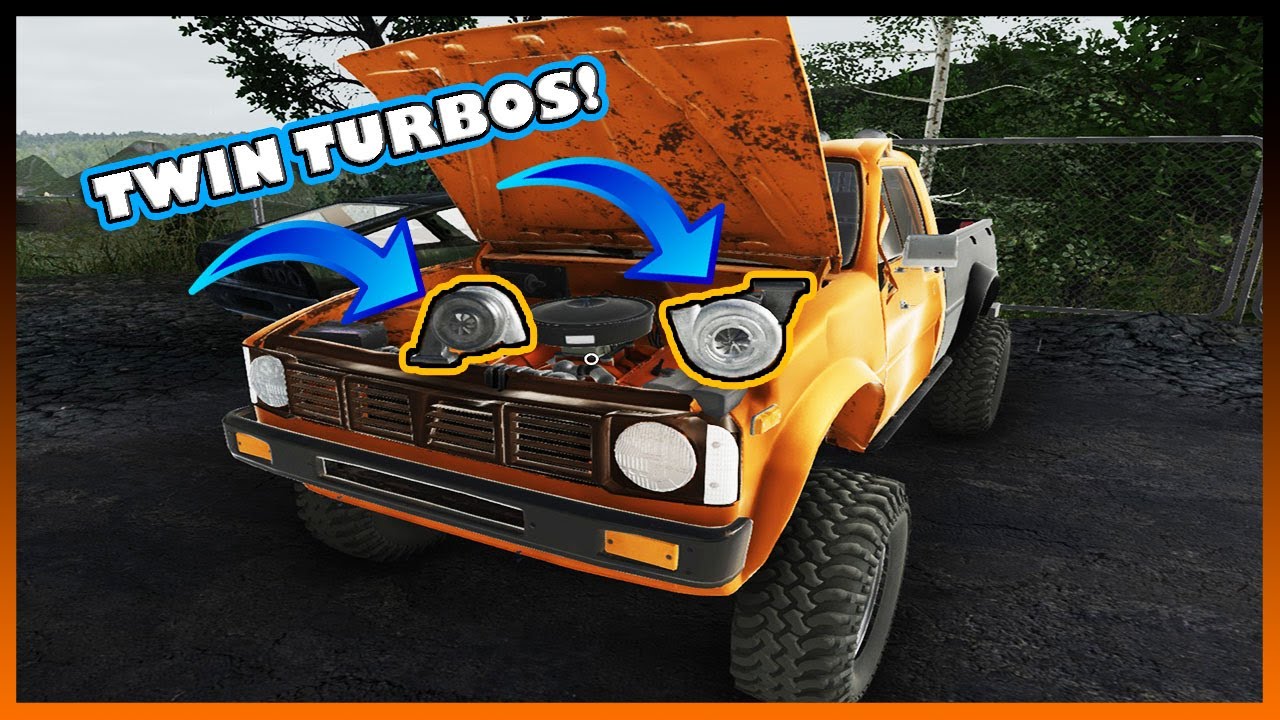 BUYING TWIN TURBOS FOR THE SCRAP TRUCK! - JunkYard Truck - YouTube