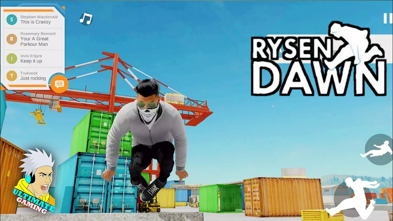Time to show my Parkour skill | Rysen dawn | Ultimate Gaming - YouTube