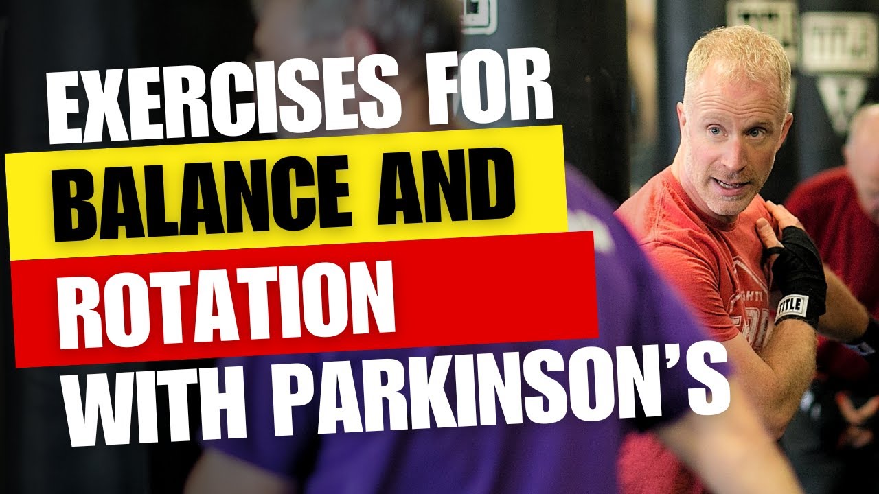 Exercise to improve Balance and Reach with Parkinson's Disease - YouTube