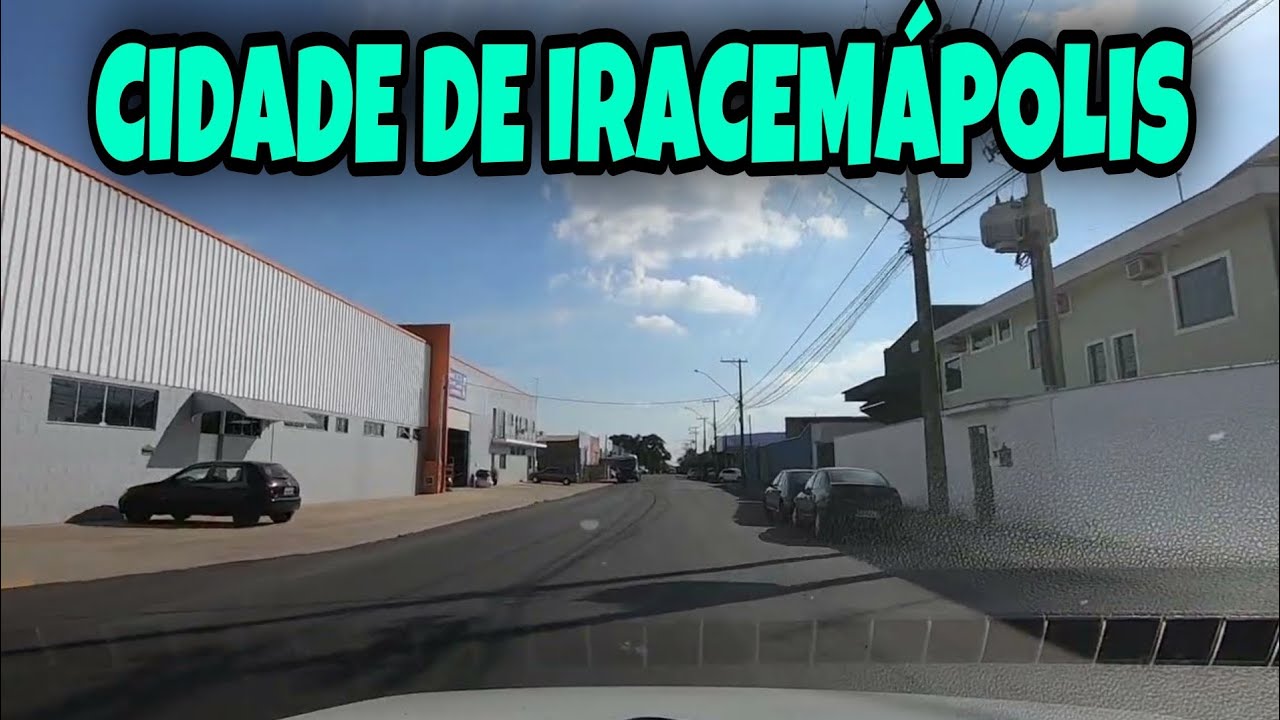 CIDADE DE IRACEMÁPOLIS SP. - YouTube