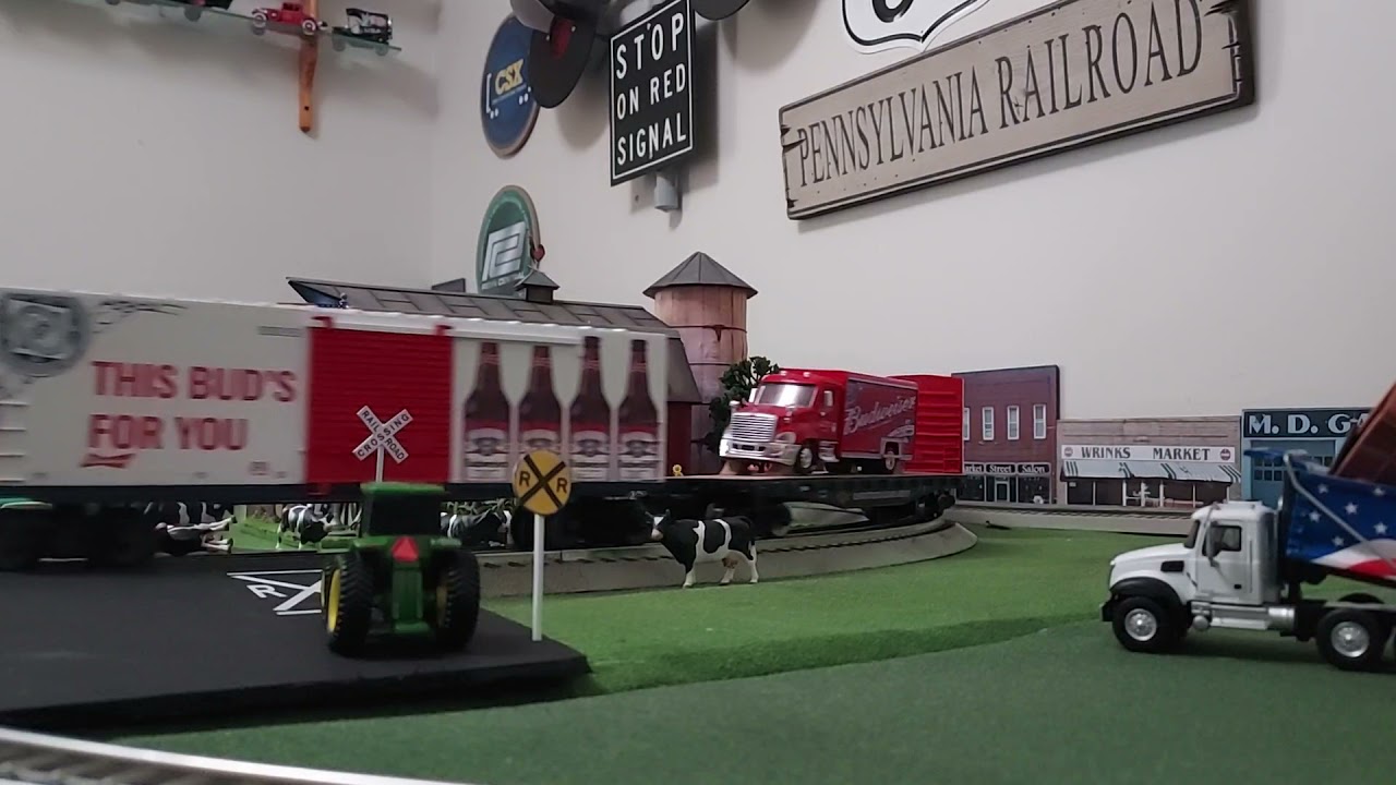 Budweiser Beer Train delivers competition on the Pennsylvania Railroad ...