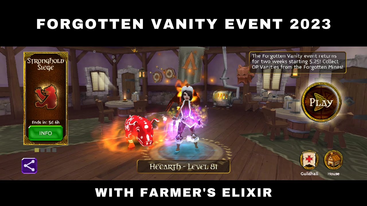 Arcane Legends 2023| Forgotten Vanity [EVENT]| ELIXIR RUN - YouTube