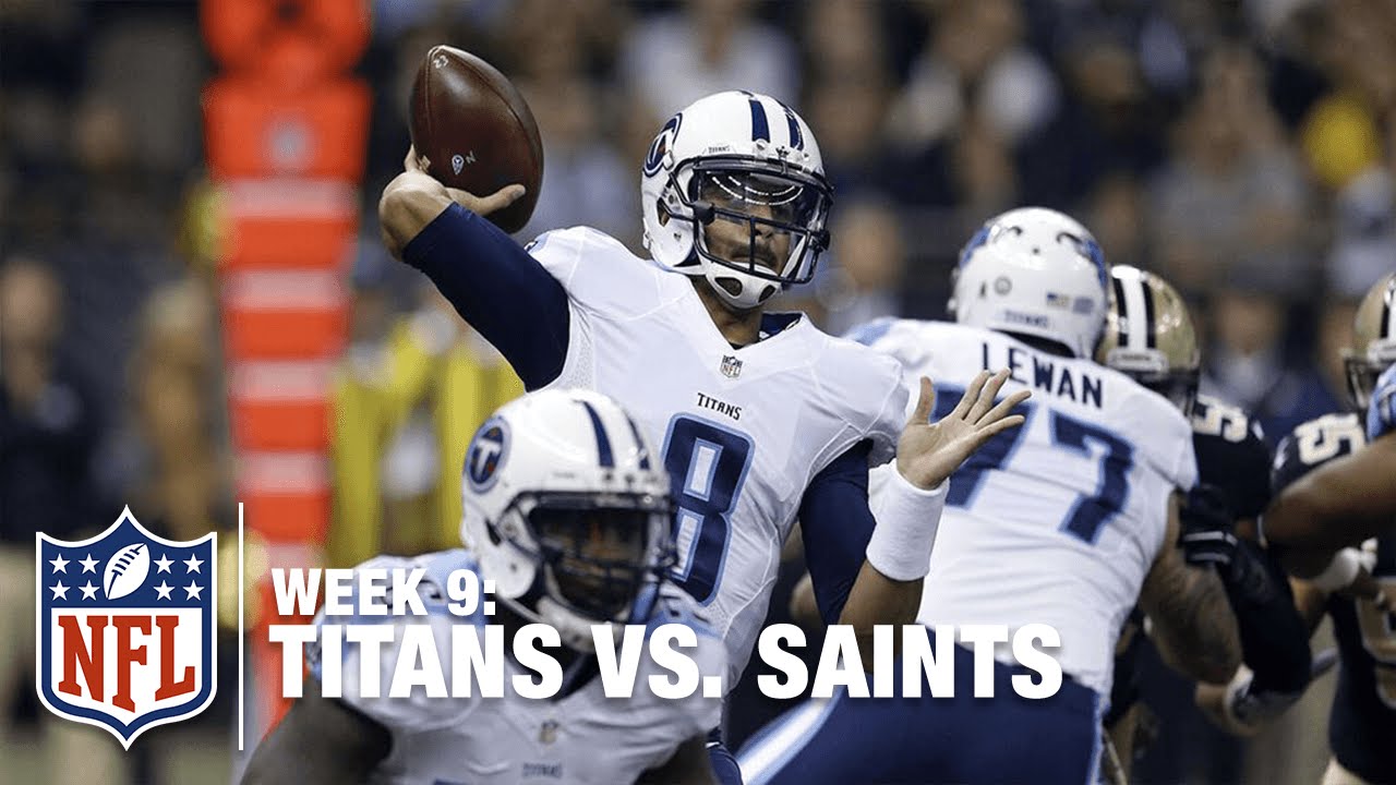 Marcus Mariota's Game-Winning Pass to Anthony Fasano | Titans vs ...