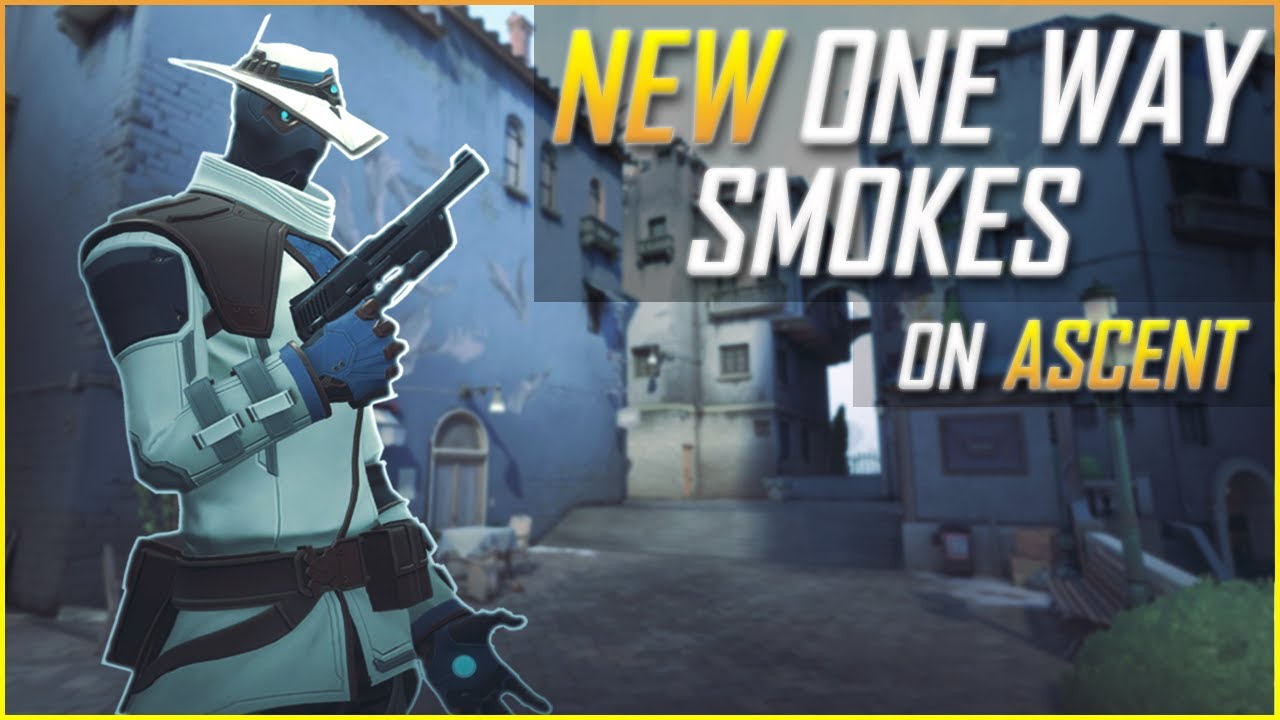 Valorant: NEW Cypher One Way Smokes on Ascent - One Way Smoke Every ...