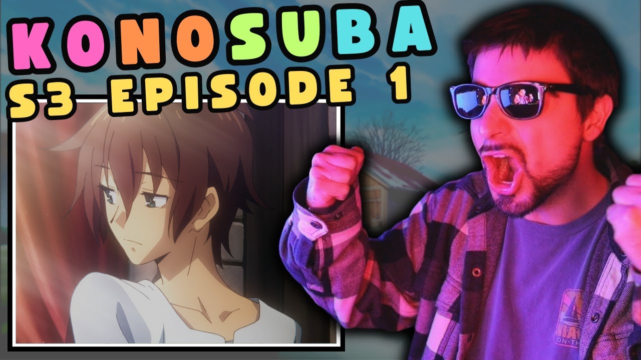 KAZUMA'S PTSD!? KONOSUBA IS BACK!!! Season 3 Episode 1 Reaction! - YouTube