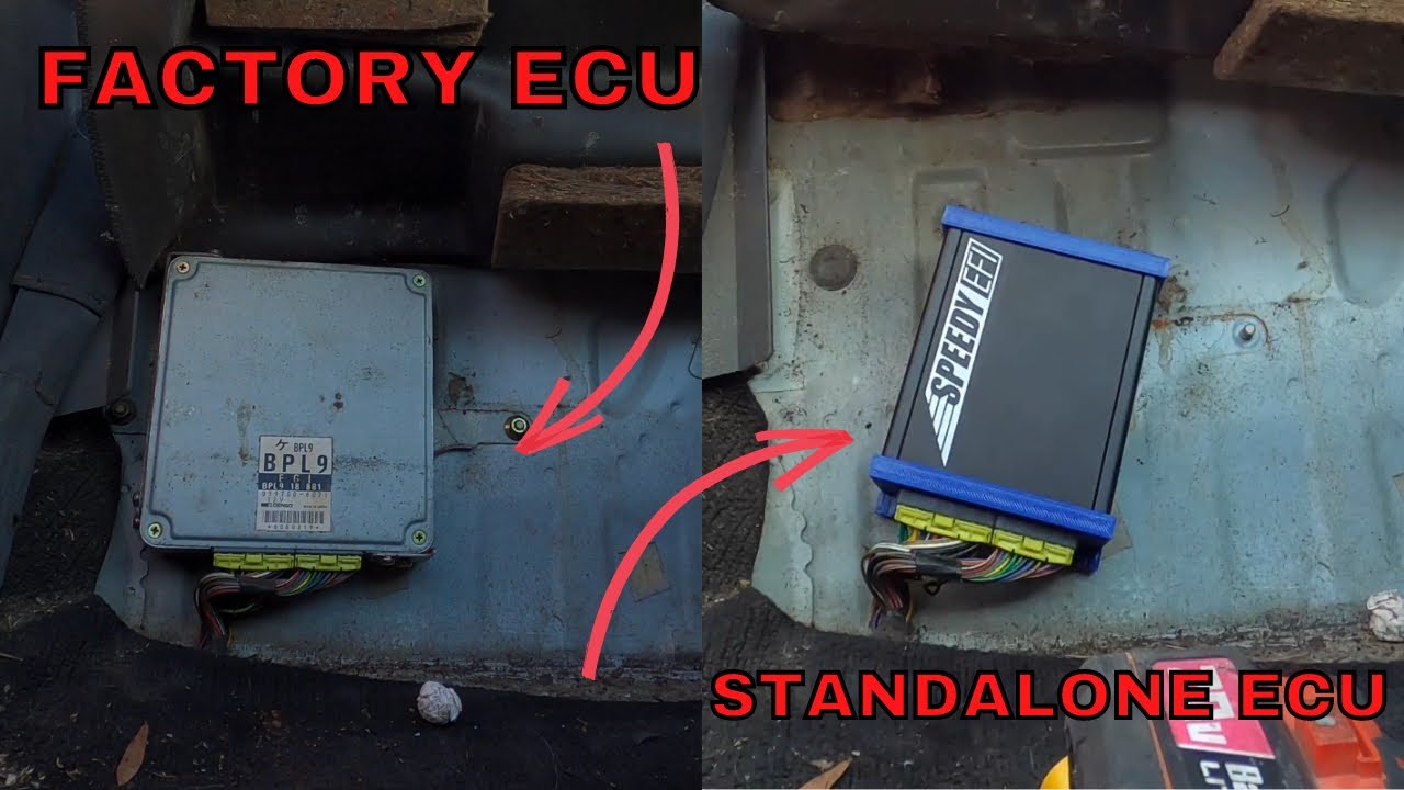 Budget Turbo Miata Build Part 1/ Standalone ECU Install - YouTube