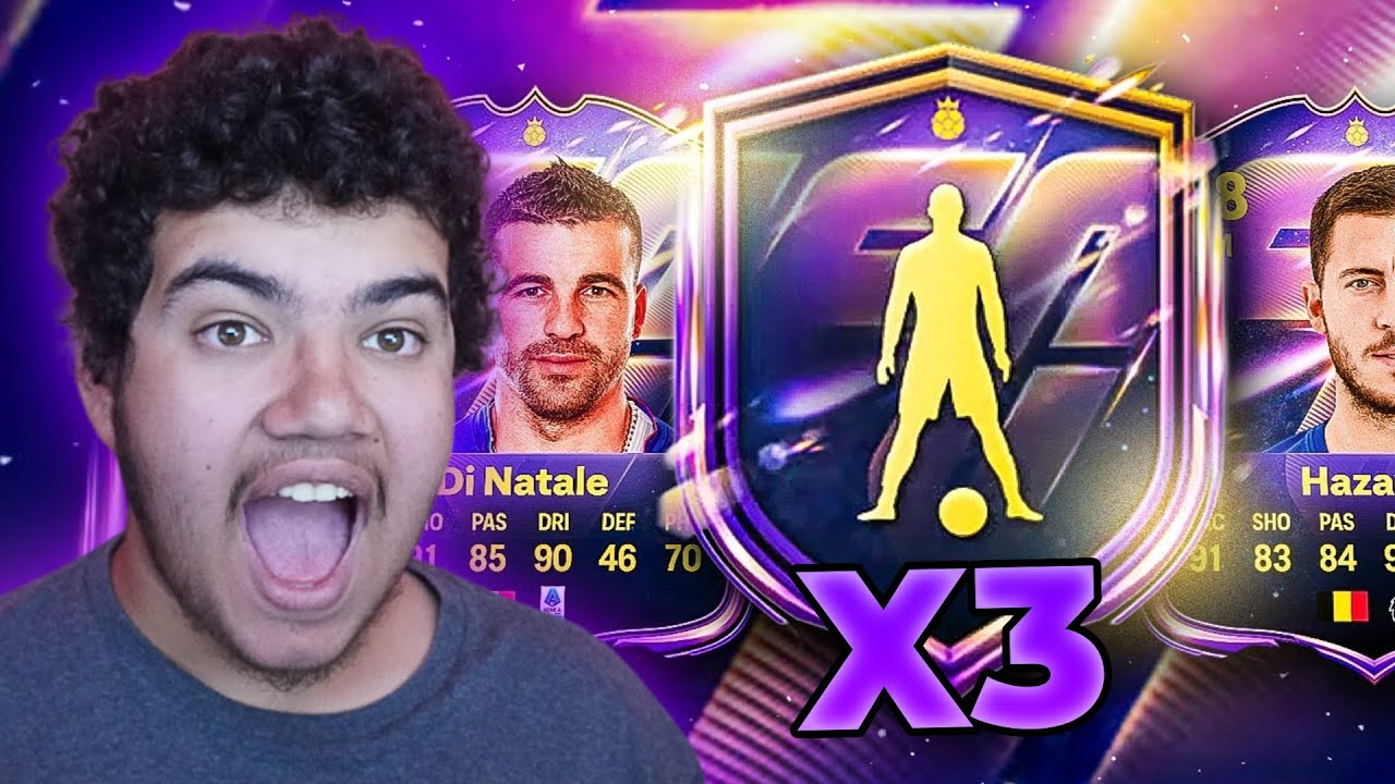 I Opened The Base Hero Pack 3 TIMES In FC26! - YouTube