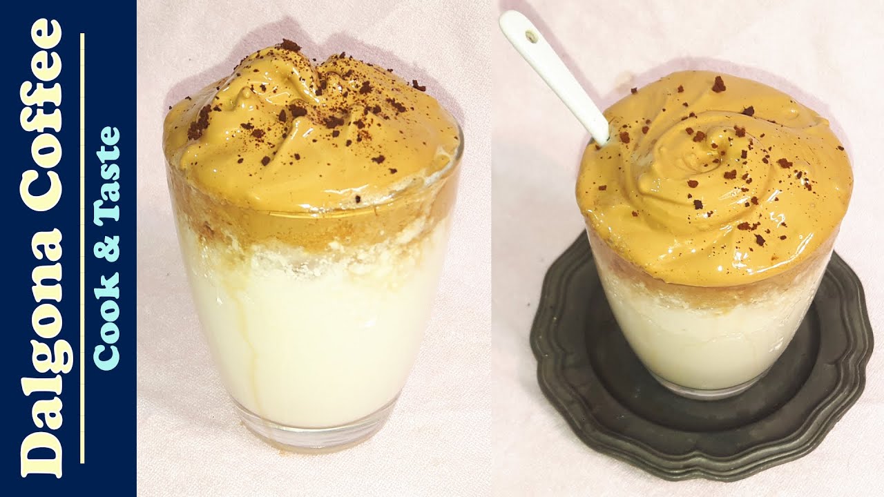 Dalgona Coffee Lock-Down/Easy Dalgona Coffee Recipe/How To Make Dalgona ...