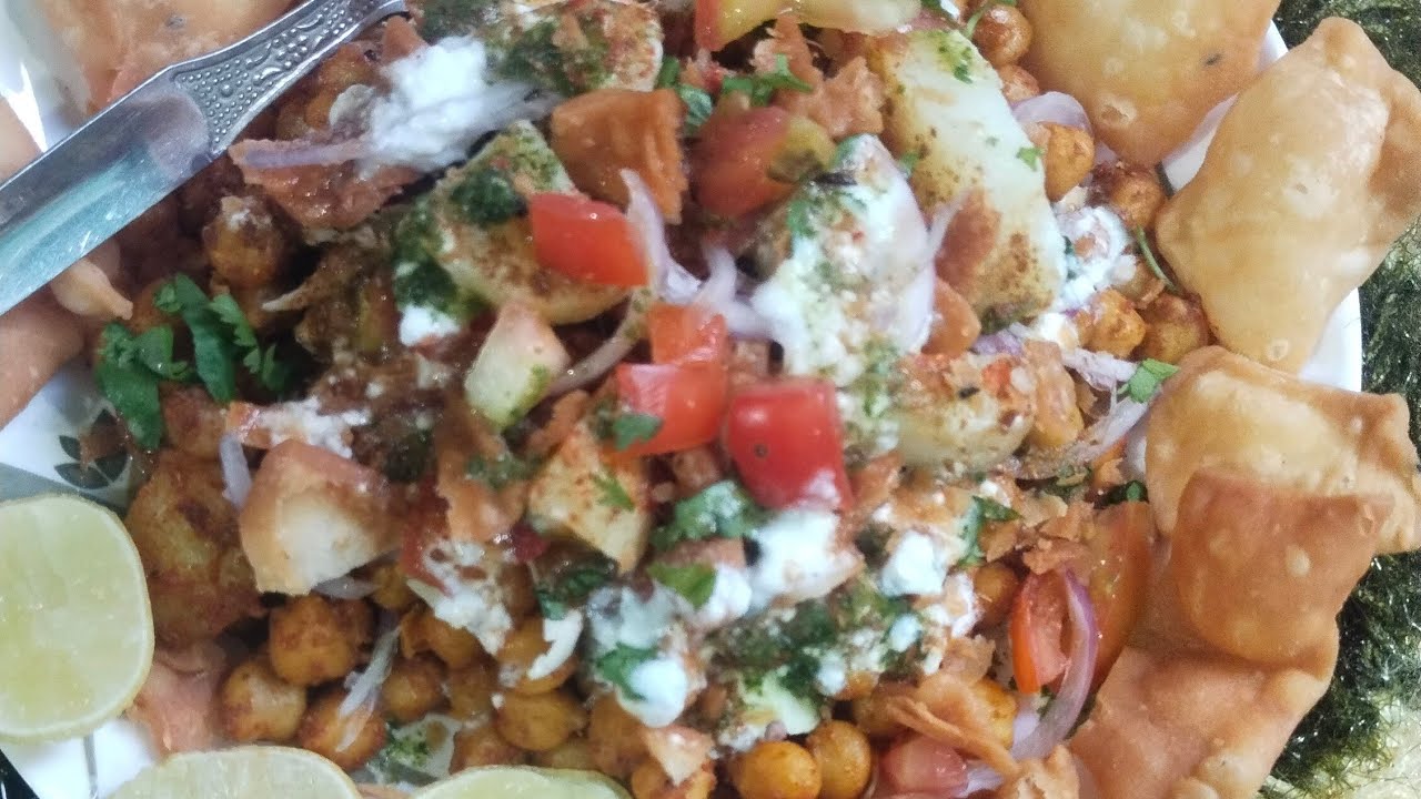 crunchy high protein chole papdi chart recipe in hindi Ramzan Special ...