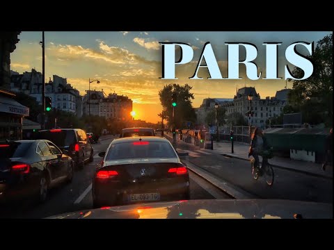 🇫🇷 WALK IN PARIS “SUNSET DRIVE IN PARIS” (EDITED VERSION) 01/07/2021 ...