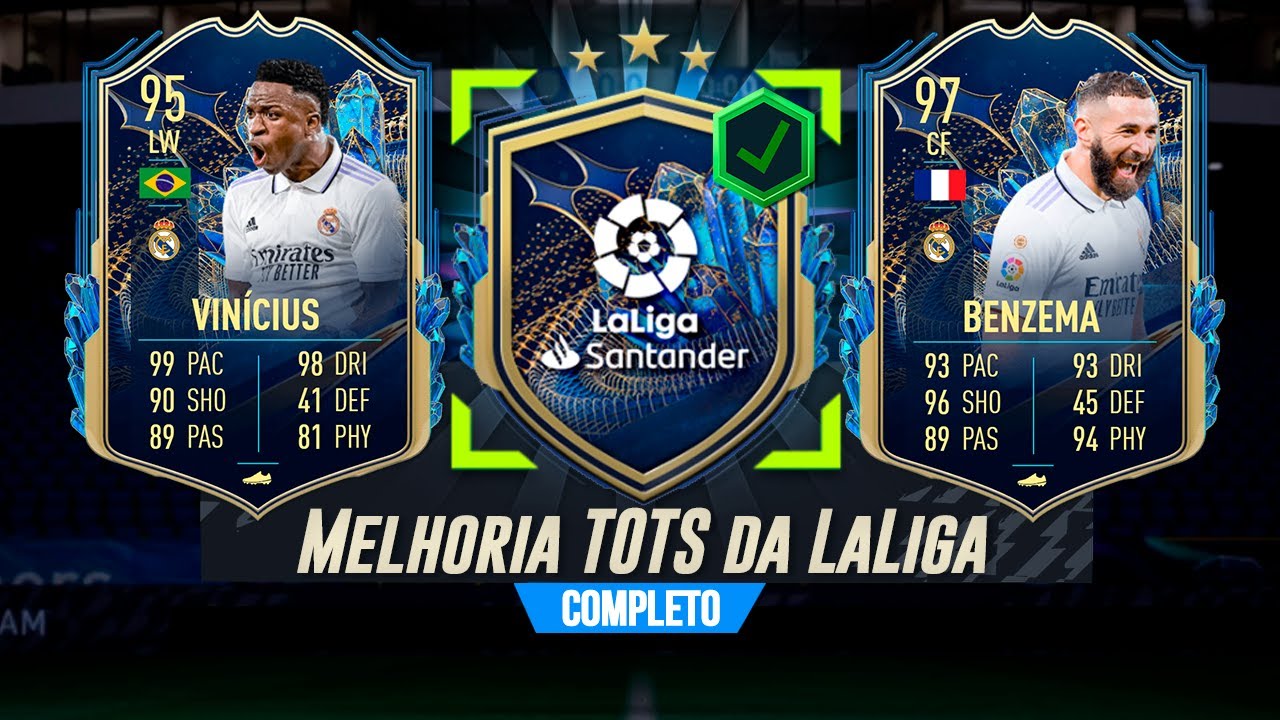 ABRI O GARANTIA TOTS DA LA LIGA COM VINI JR, BENZEMA E CIA, VALE A PENA ...