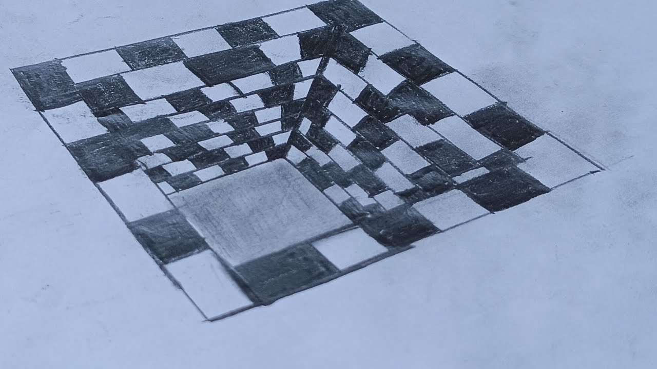 3d deep illusion art. #3dartworld #drawing #3d #art - YouTube