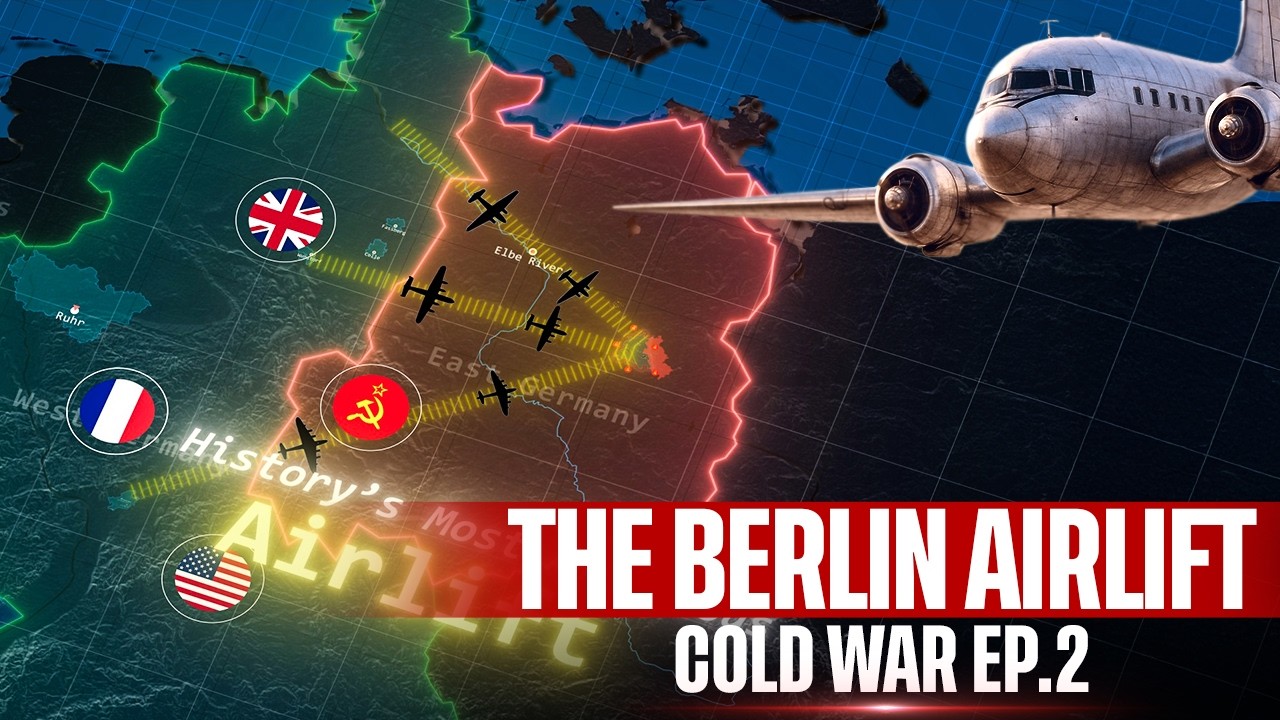 Berlin 1948: The Airlift That Defied Stalin | One Plane Landed Every 90 ...