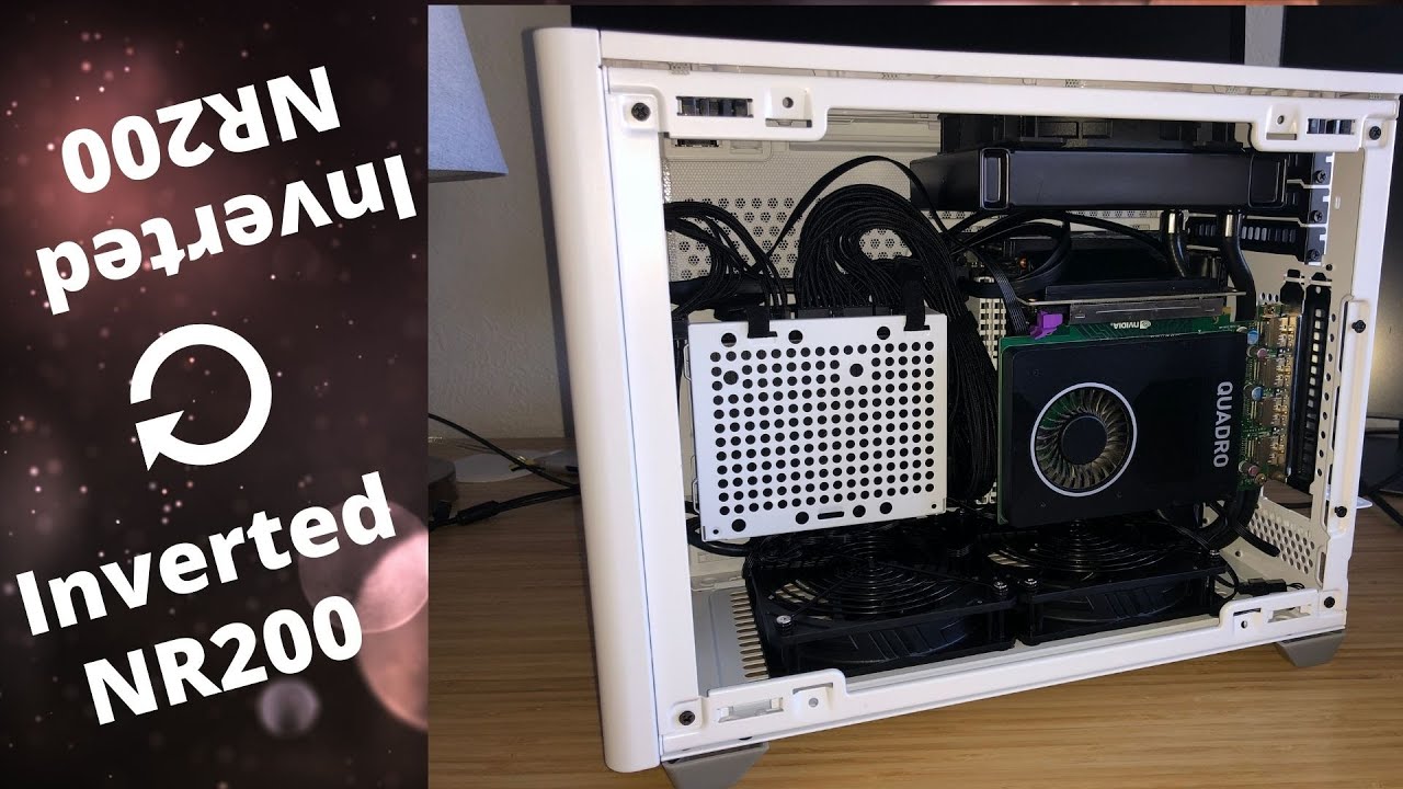How to customize a cooler master NR200P Build AIO with Top Radiator ...