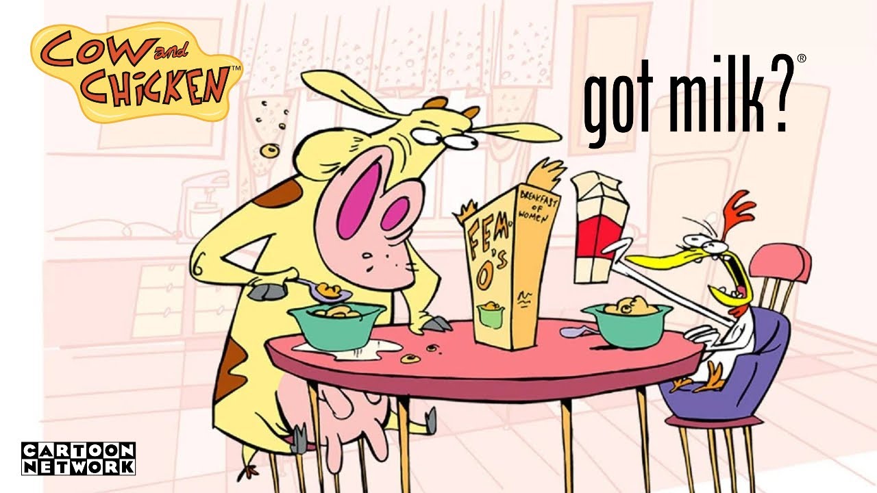 Cow and Chicken - "Got Milk?" Commercial (1999) - YouTube