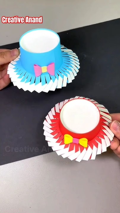 How to make Coffee cup craft idea || mini cap craft ideas #shorts # ...
