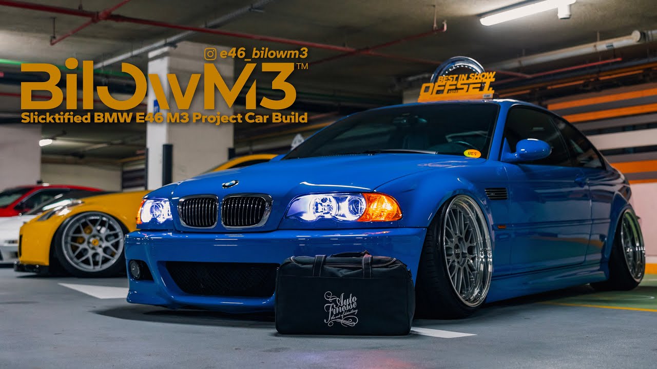 BMW E46 M3 Project Car Rebuild Stance with OFFSET DXB 2023 Cinematic ...