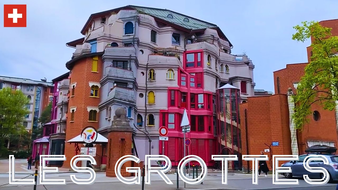 Les Grottes, Genève, Switzerland. Walking Tour. 4K - YouTube