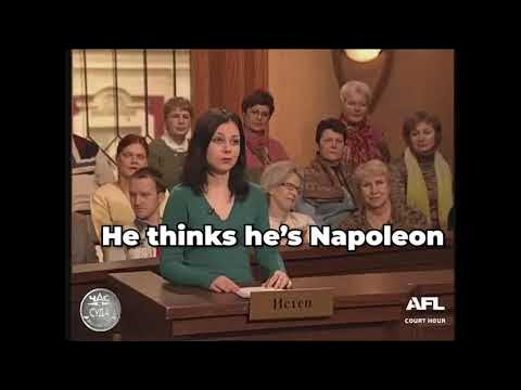 He thinks he's Napoleon - YouTube