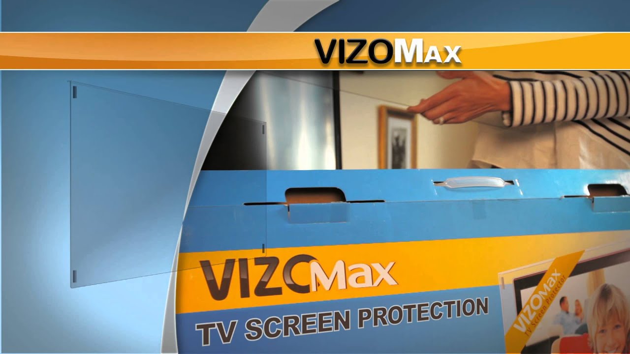 Vizomax - TV Screen Protector - Protect & Prevent Screen Damage Cover ...