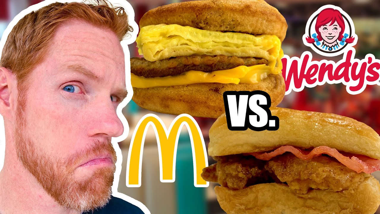 Fast Food Taste Test | Best Breakfast Sandwich - YouTube