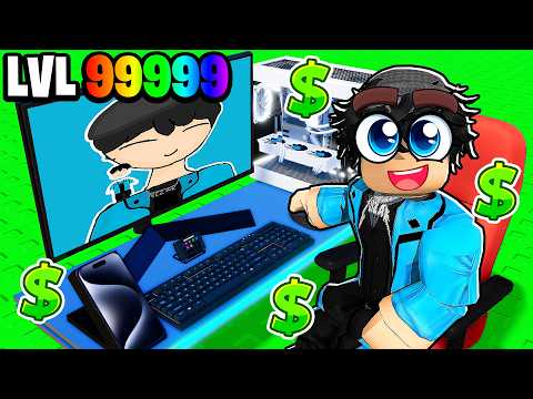 Creating MAX LEVEL Gaming Cafe In ROBLOX