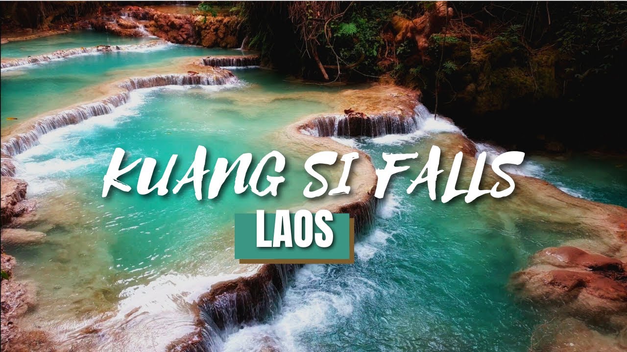 Kuang Si waterfall | World's most beautiful | Secret Lagoon | Luang ...