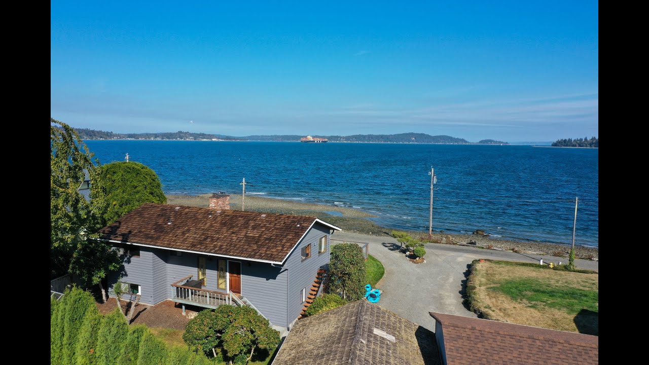 Waterfront Water View Home in Port Orchard - YouTube