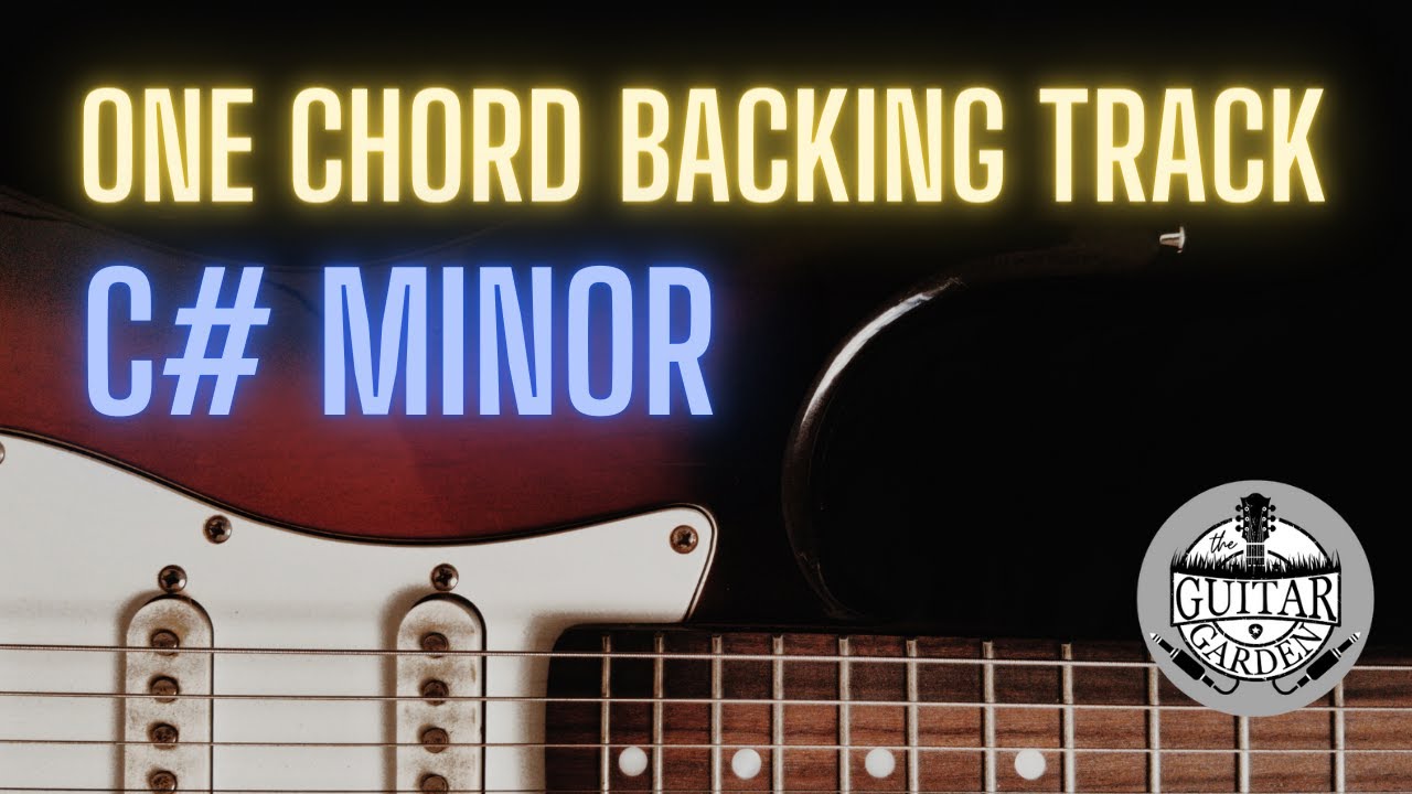 One Chord Backing Track in C# Minor - YouTube