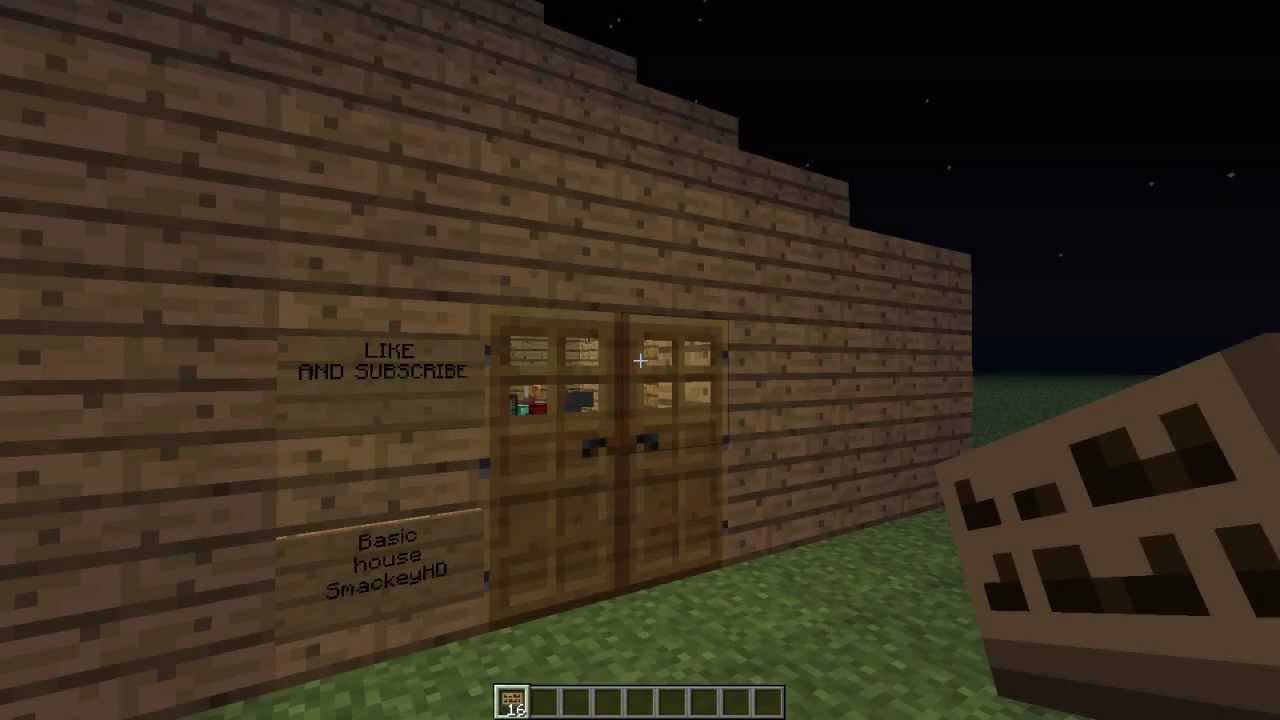 Minecraft Fast Build 1 - YouTube