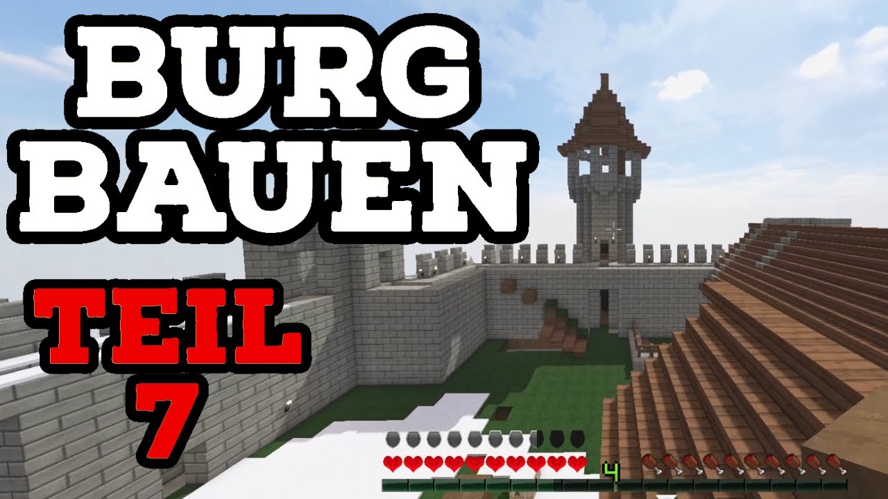Minecraft Burg Turm & Dächer #023 PogiGaming - YouTube