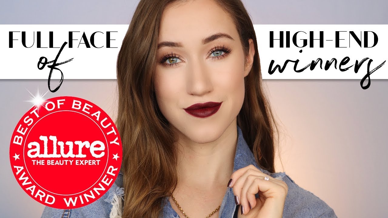 FULL FACE OF HIGH END Allure Best of Beauty Award WINNERS 2017 | ALLIE ...